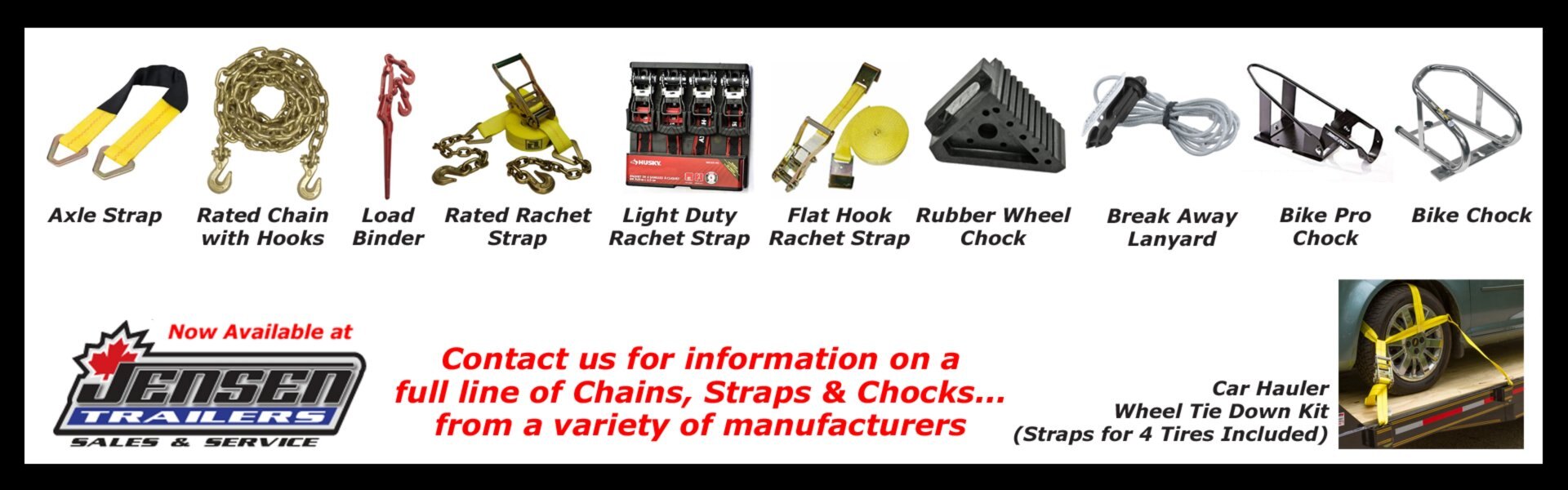 Parts Department | Jensen Trailers Sales & Service, 465 Bloor Street ...